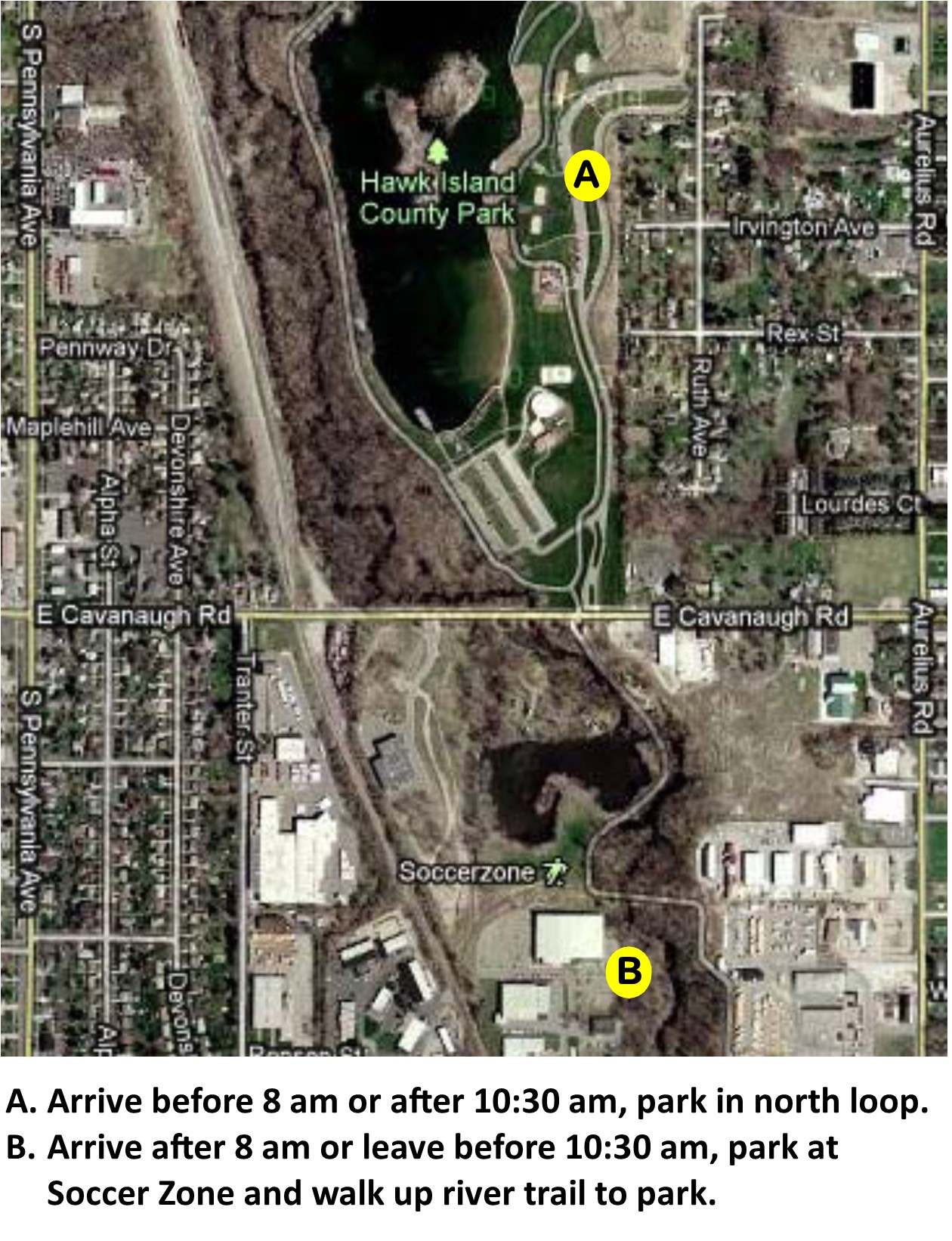 Sprint Course Maps | Triathlon | South Lansing Community Developer ...